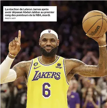 LeBron James abat un record - PressReader
