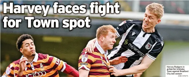 Harvey faces fight for Town spot - PressReader