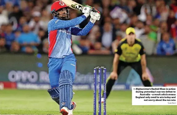 Just win - England’s T20 route to semis simplified - PressReader