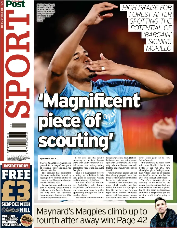 ‘Magnificen­t piece of scouting’ - PressReader