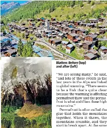 The Swiss village wiped off the map by a glacier - PressReader