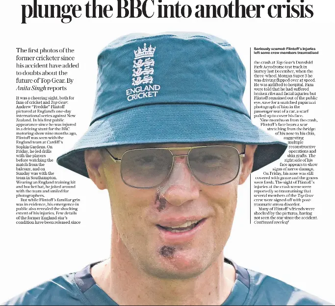 Freddie Flintoff: the crash that could plunge the BBC into another ...
