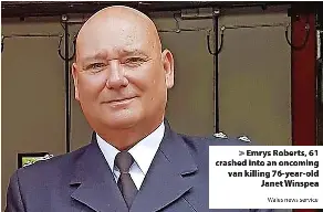 Ambulance driver jailed after crash killed patient - PressReader