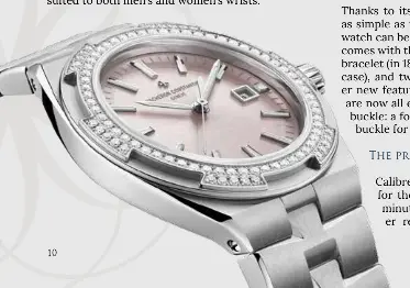 OVERSEAS SELF-WINDING: A NEW SILHOUETTE - PressReader