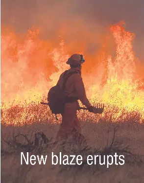 New blaze erupts - PressReader