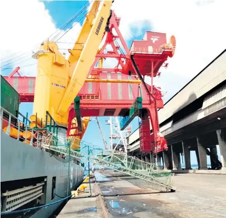 New ship loader to increase capacity at Bay port terminal - PressReader