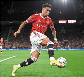 No timescale on Sancho return, says United boss Ten Hag - PressReader
