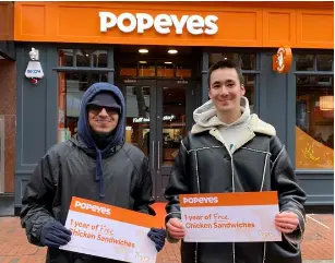 Winner, winner, chicken dinner (well, sandwiches) - PressReader