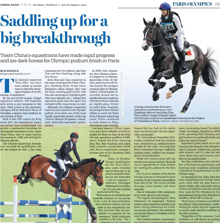 Saddling up for a big breakthrou­gh - PressReader
