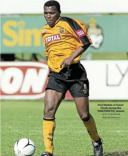 Madida looks back on a glorious soccer career - PressReader