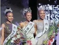 New Miss Soweto all for self-belief - PressReader