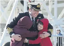 Aircraft carrier crew welcomed home by friends and families - PressReader