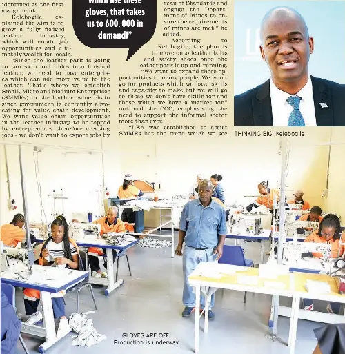 PUTTING THE LEA IN LEATHER - PressReader