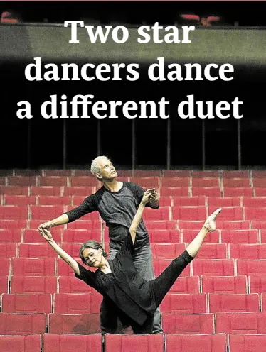 Two star dancers dance a different duet - PressReader