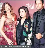 Farah Khan confirms Nargis Fakhri wedding? - PressReader