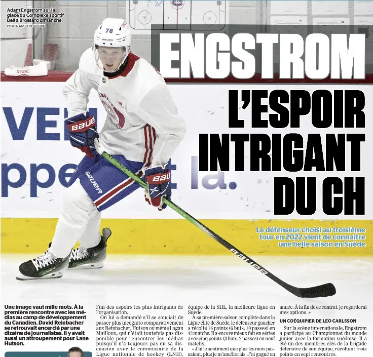 ENGSTROM L’ESPOIR INTRIGANT DU CH - PressReader