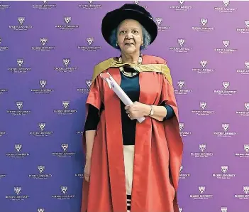 Mandela’s head of staff awarded honorary doctorate - PressReader