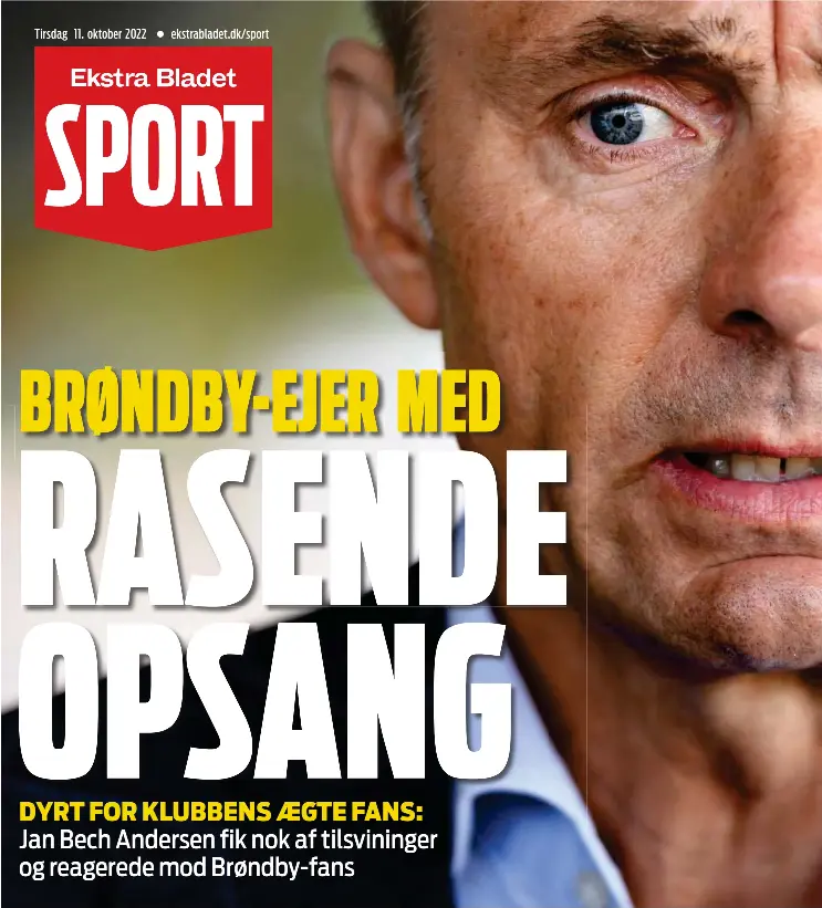 BRØNDBY- EJER MED RASENDE OPSANG - PressReader