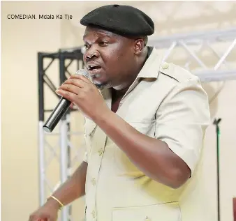 MDALA KA TJE DISCOVERS HIS TRUE CALLING - PressReader