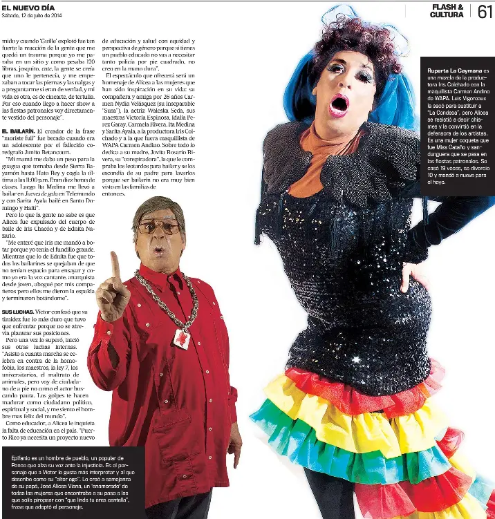 Víctor Alicea celebra 35 años de risas - PressReader