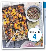 Roasted pumpkin, blueberrie­s and spiced lentils - PressReader