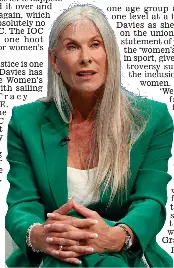 New Peer Sharron Davies shines fresh light on the Olympics anguish of Lynsey Sharp - PressReader