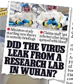 World’s top medical journal finally says Covid COULD have come from lab leak - PressReader