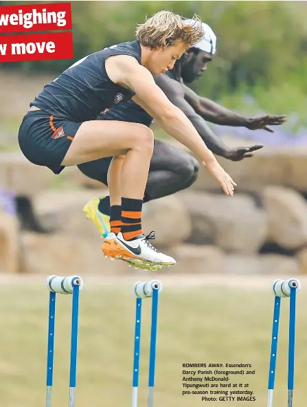 Elliott in training after year of injury - PressReader