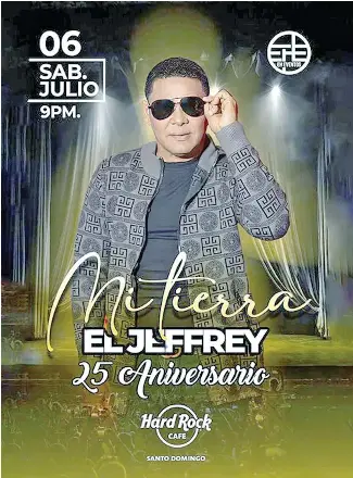 El Jeffrey celebra 25 años de carrera en solitario con el espectácul­o ...