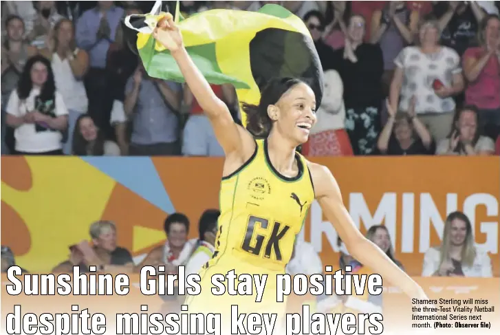 Sunshine Girls stay positive despite missing key players - PressReader