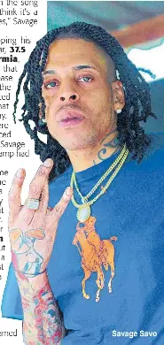 Savage Savo drops leaked ‘Crocodile Don’ and new EP Friday - PressReader