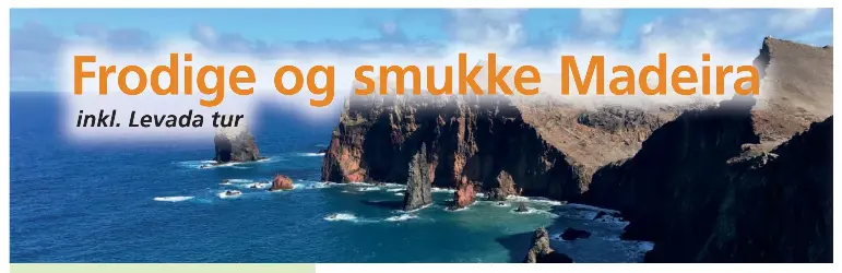 Frodige og smukke Madeira - PressReader