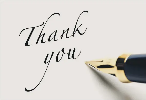 The art of writing the perfect ‘thank you’ letter - PressReader