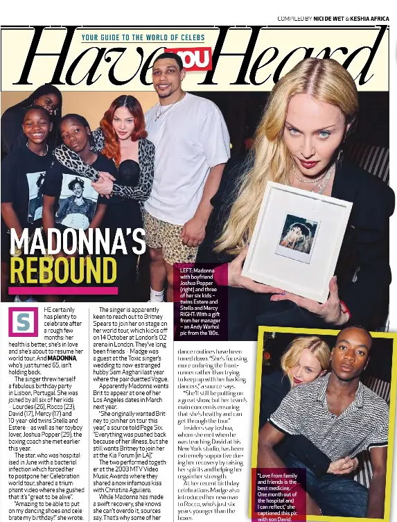 MADONNA’S REBOUND - PressReader