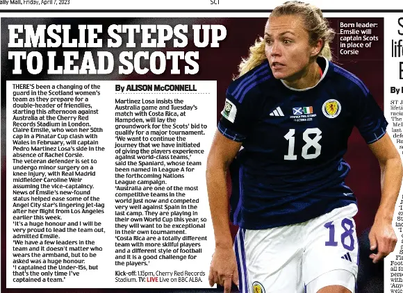 EMSLIE STEPS UP TO LEAD SCOTS - PressReader