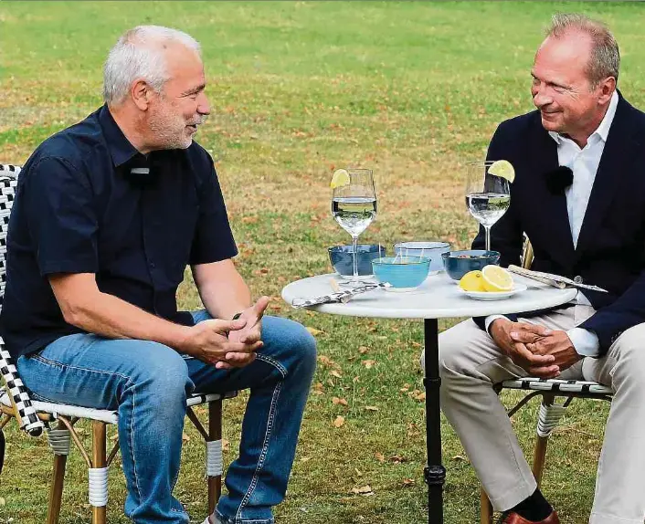 Gilles Roth und Dan Kersch treffen sich auf ein Blind Date - PressReader