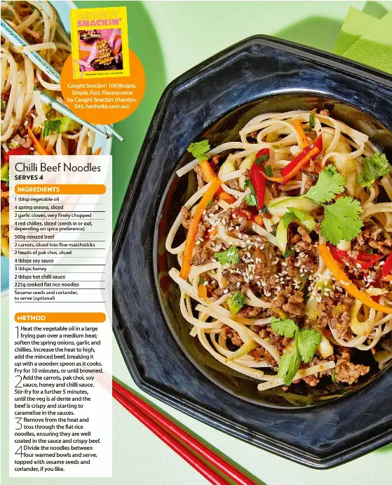 Chilli Beef Noodles - PressReader