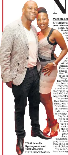 TUMI AND MANDLA NOW TOP LA - PressReader