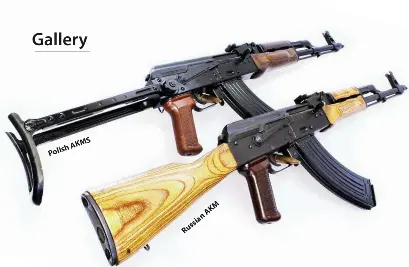 Polish Air Trooper’s KBK-AKMS and Russian AKM - PressReader