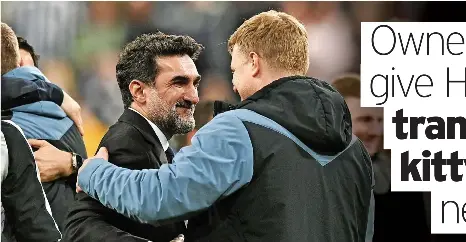 Owners to give Howe transfer kitty he needs - PressReader