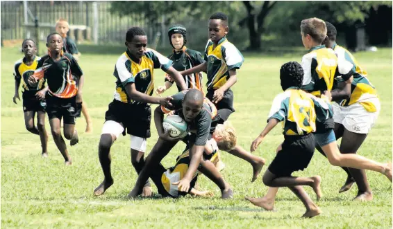 Young rugby players reflect true sporting spirit at White River Primary - PressReader