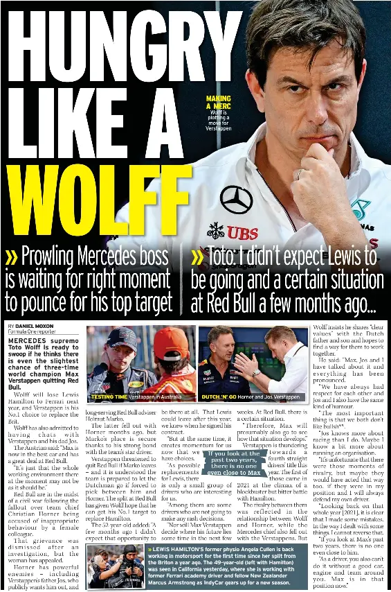 HUNGRY LIKE A WOLFF - PressReader