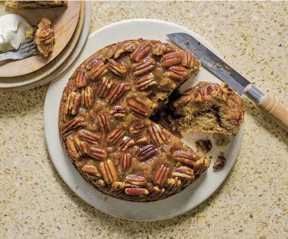 Upside-down pecan cake - PressReader