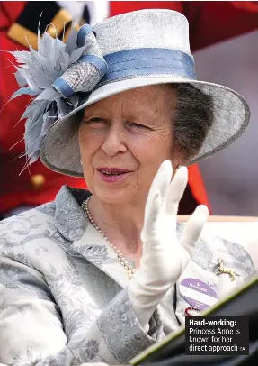 Anne concussed in hospital after horse injured her - PressReader