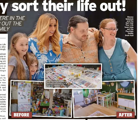Stacey Solomon helps Hull family sort their life out! - PressReader