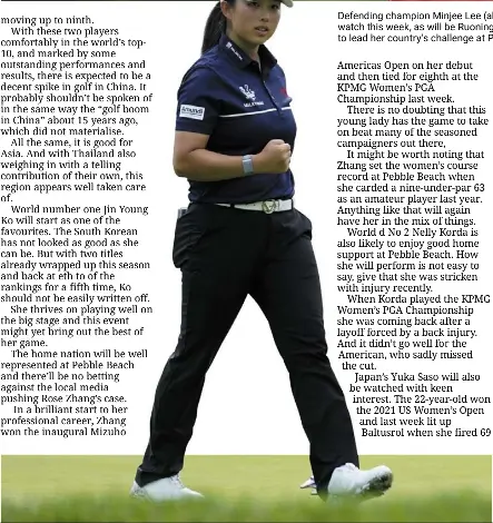 Intense showdown at Pebble Beach - PressReader