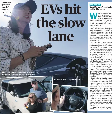 EVs hit the slow lane - PressReader