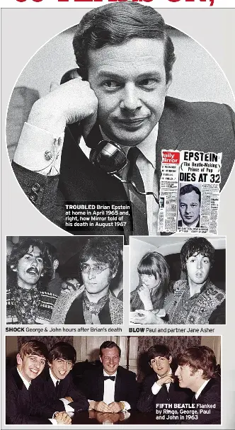 The day I found Beatles manager Brian Epstein dead in bed - PressReader