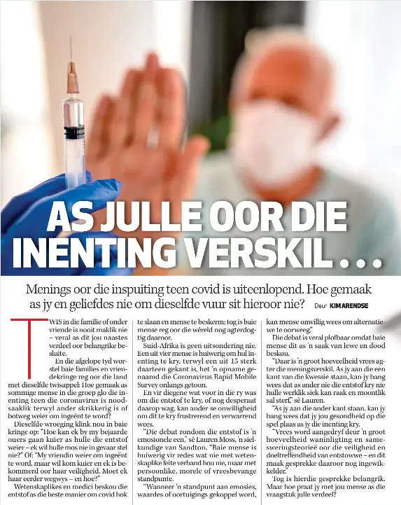 Hanteer moeilike entstofges­prekke so - PressReader