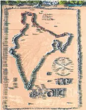Satara students unite to craft India's map - PressReader